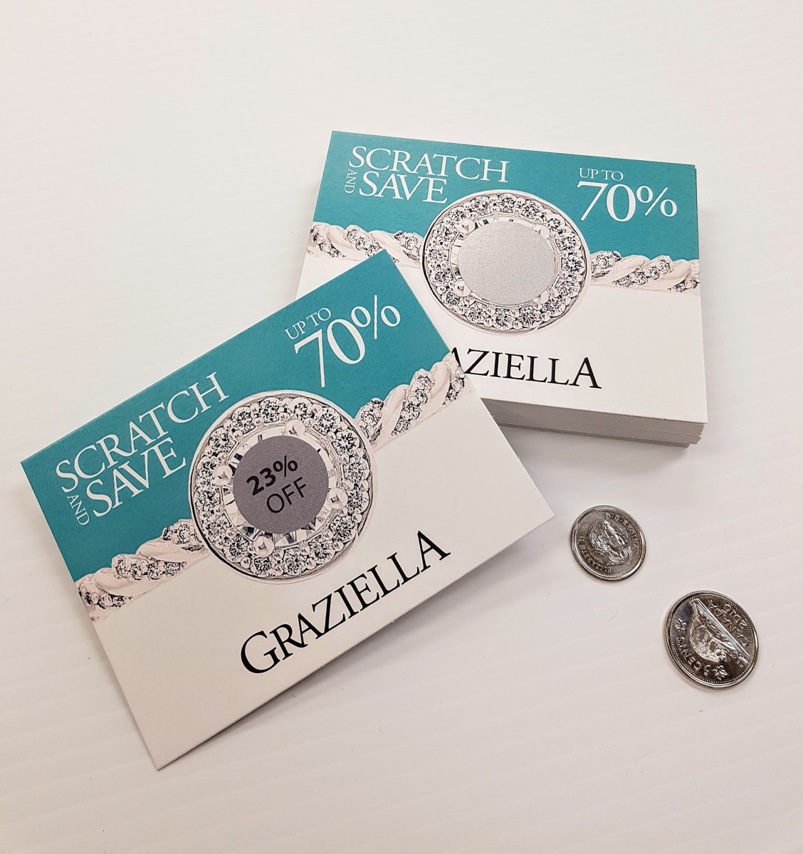 Custom Scratch Cards Printing Calgary | Scratch-Off Cards