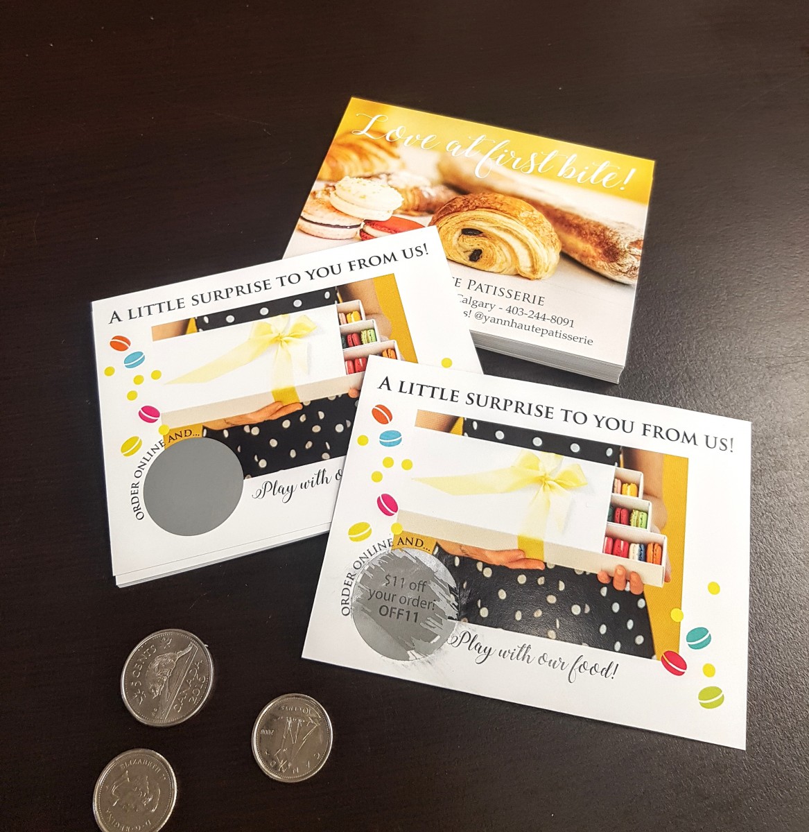 Custom Scratch Cards Printing Calgary | Scratch-Off Cards